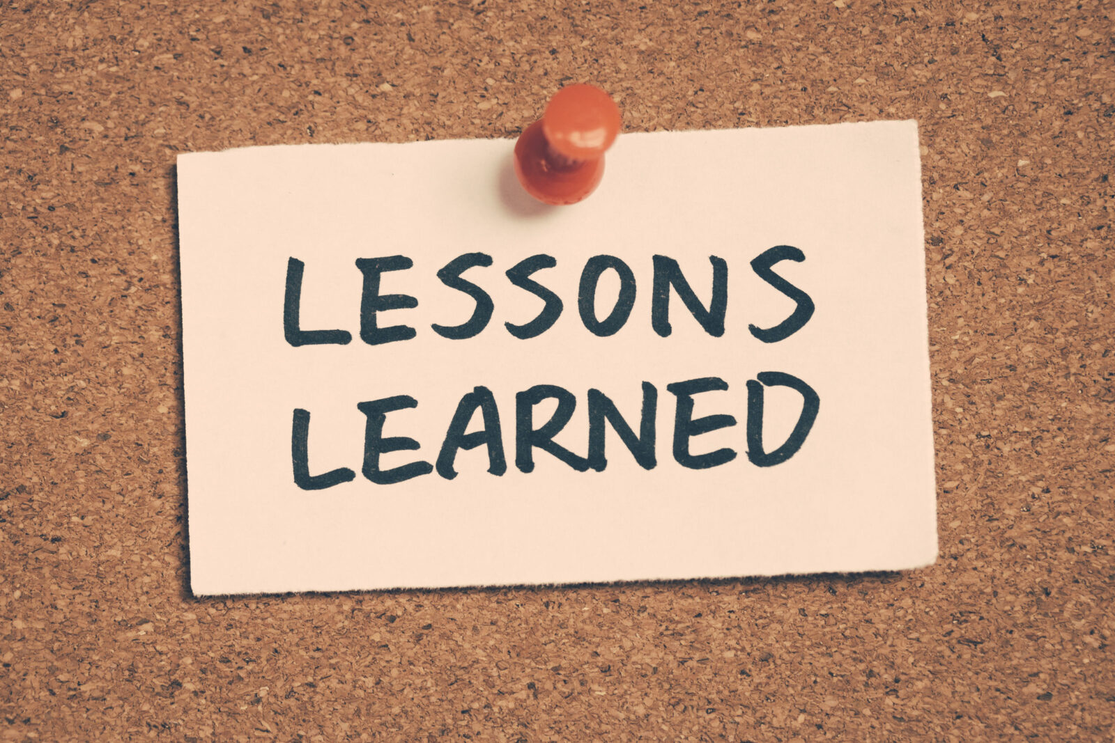 The Power of Lessons Learned: Making Data-Driven Decisions for Your ...