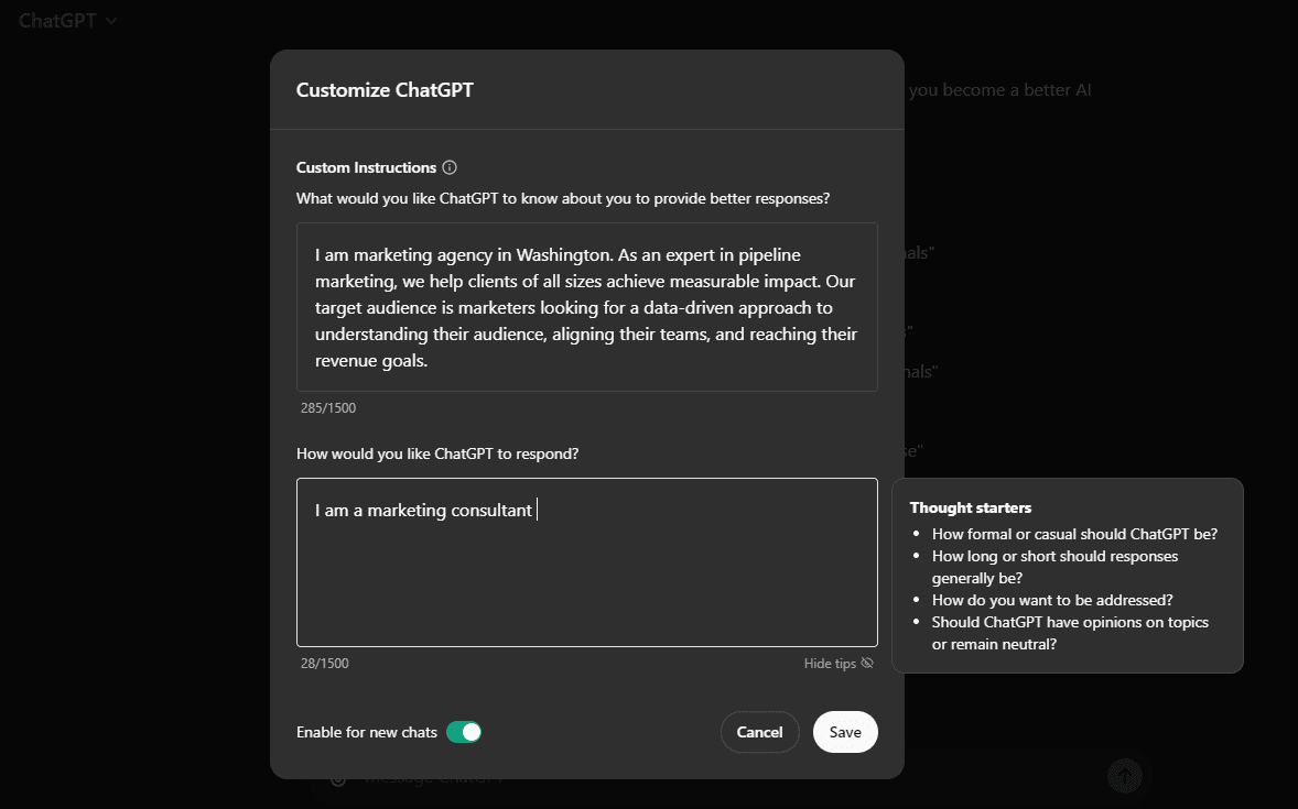 3 Essential ChatGPT Hacks Every B2B Marketer Should Know | Heinz Marketing